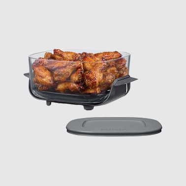 Build Your Own Ninja Crispi® Pro 6-in-1 Glass Countertop Air Fryer, Ash ...