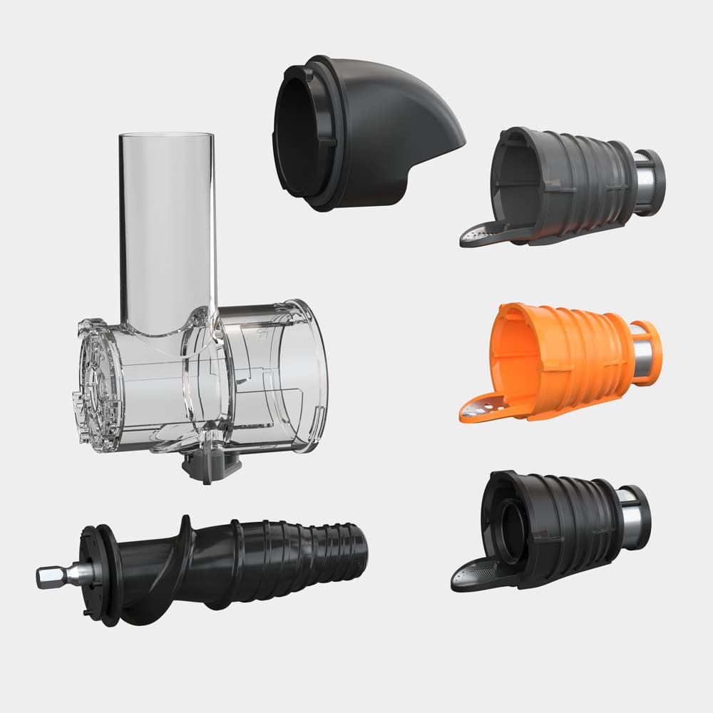 Kit - Feed Chute Chamber, Filters, Auger, and Pulp Spout | SharkNinja