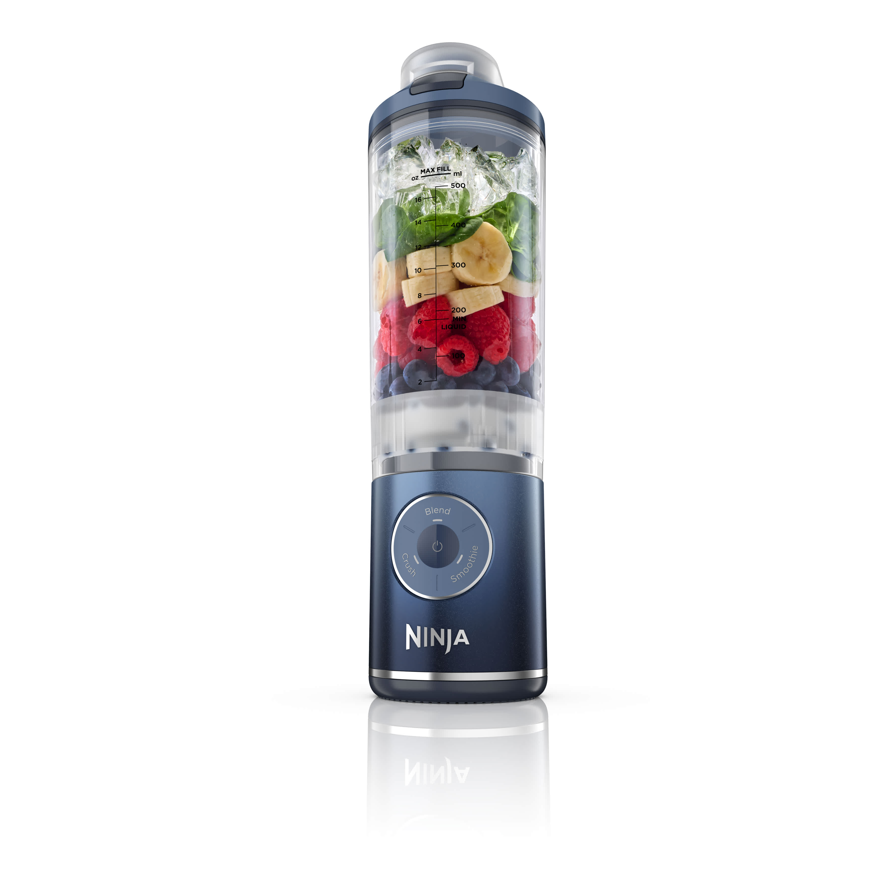 Ninja Blast™ Max Cordless Portable Blender Deep Navy, 22 oz | SharkNinja CA