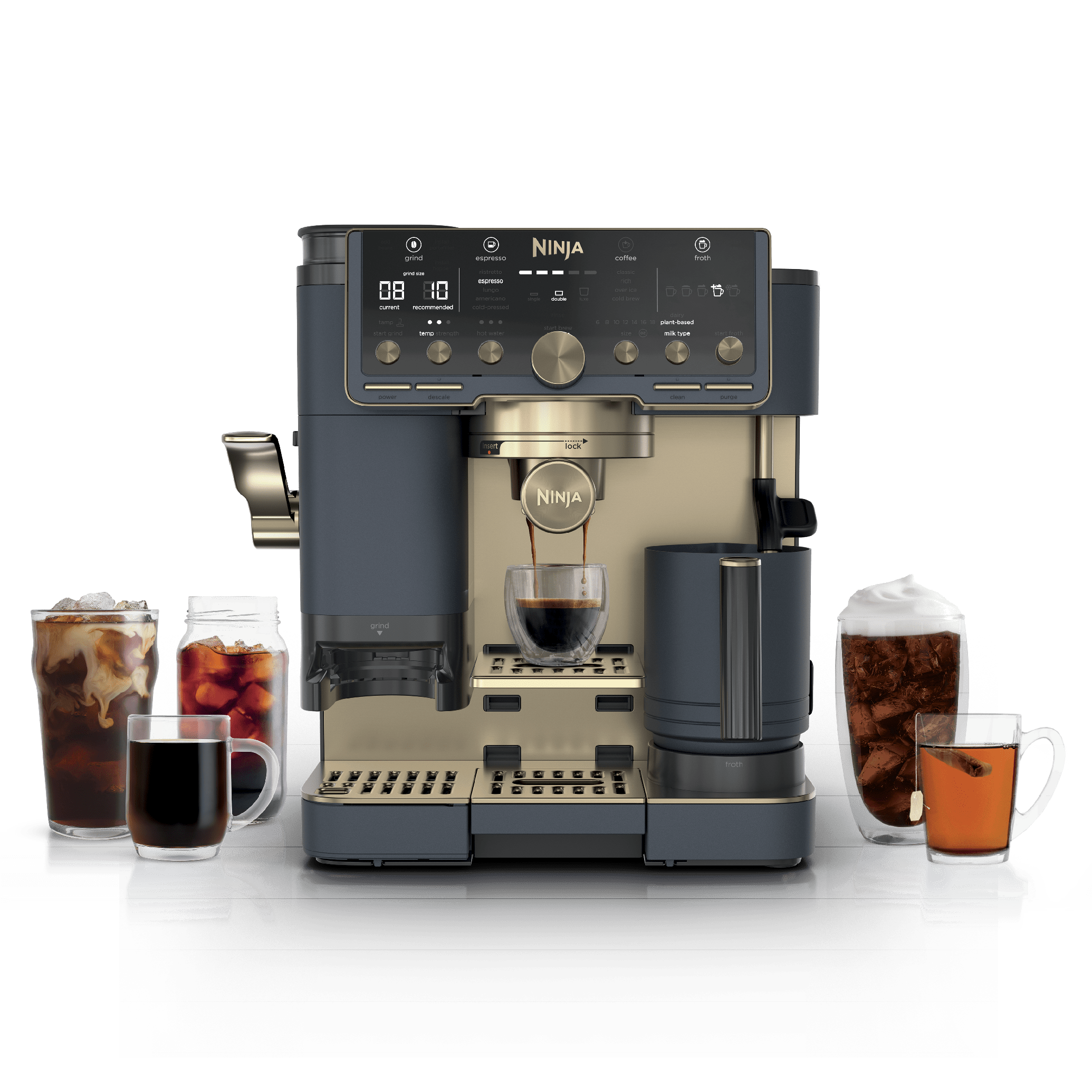 Ninja Luxe™ Café Pro Espresso Machine in Cyberspace