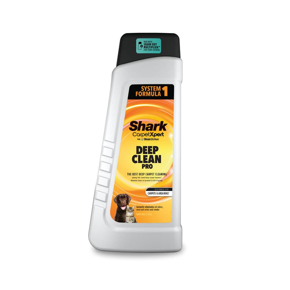 Shark CarpetXpert Deep Clean Pro Formula, 48oz Carpet & Floor Cleaning ...