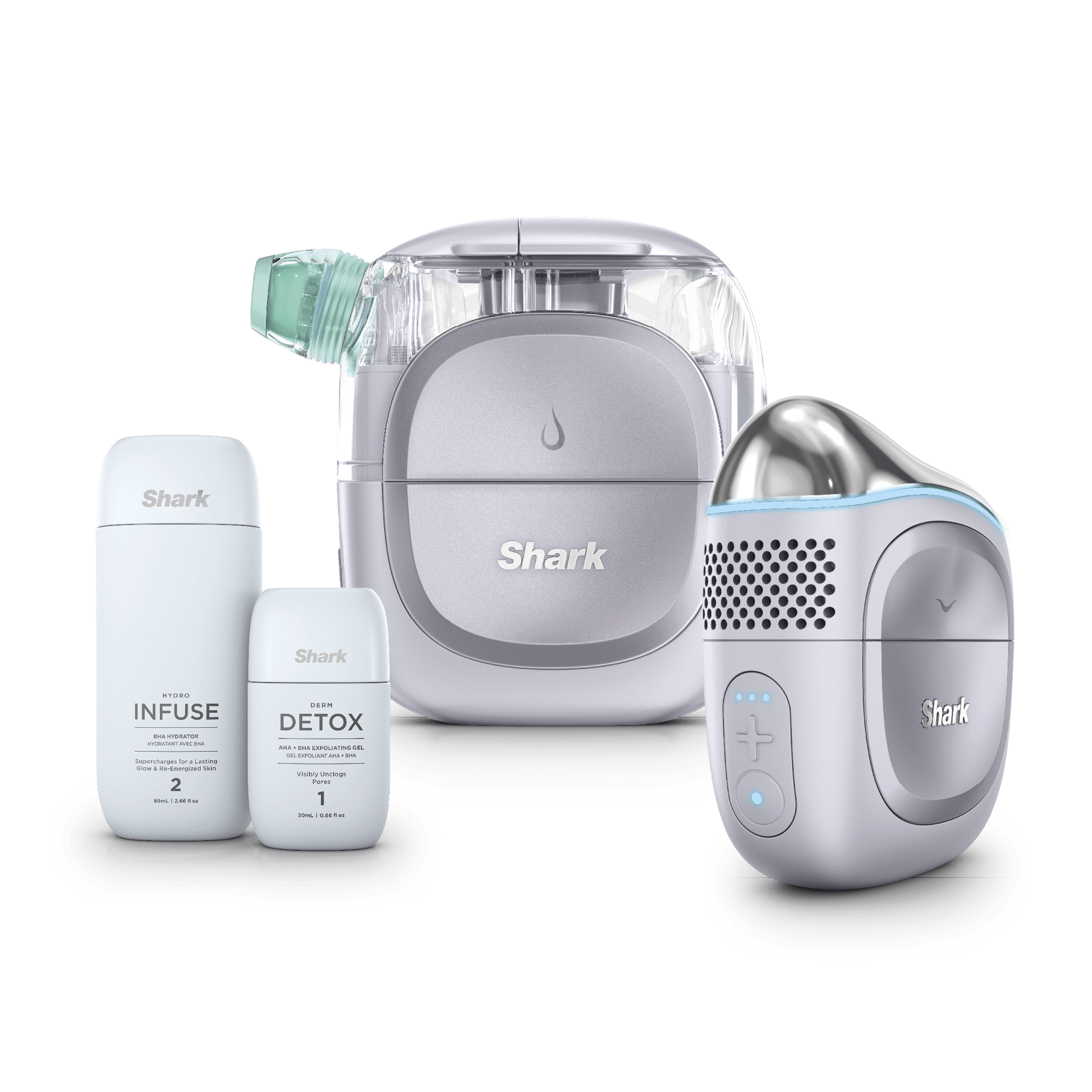 Shark™ FacialPro™ Glow At Home Hydro-Powered Facial System, Lilac ...