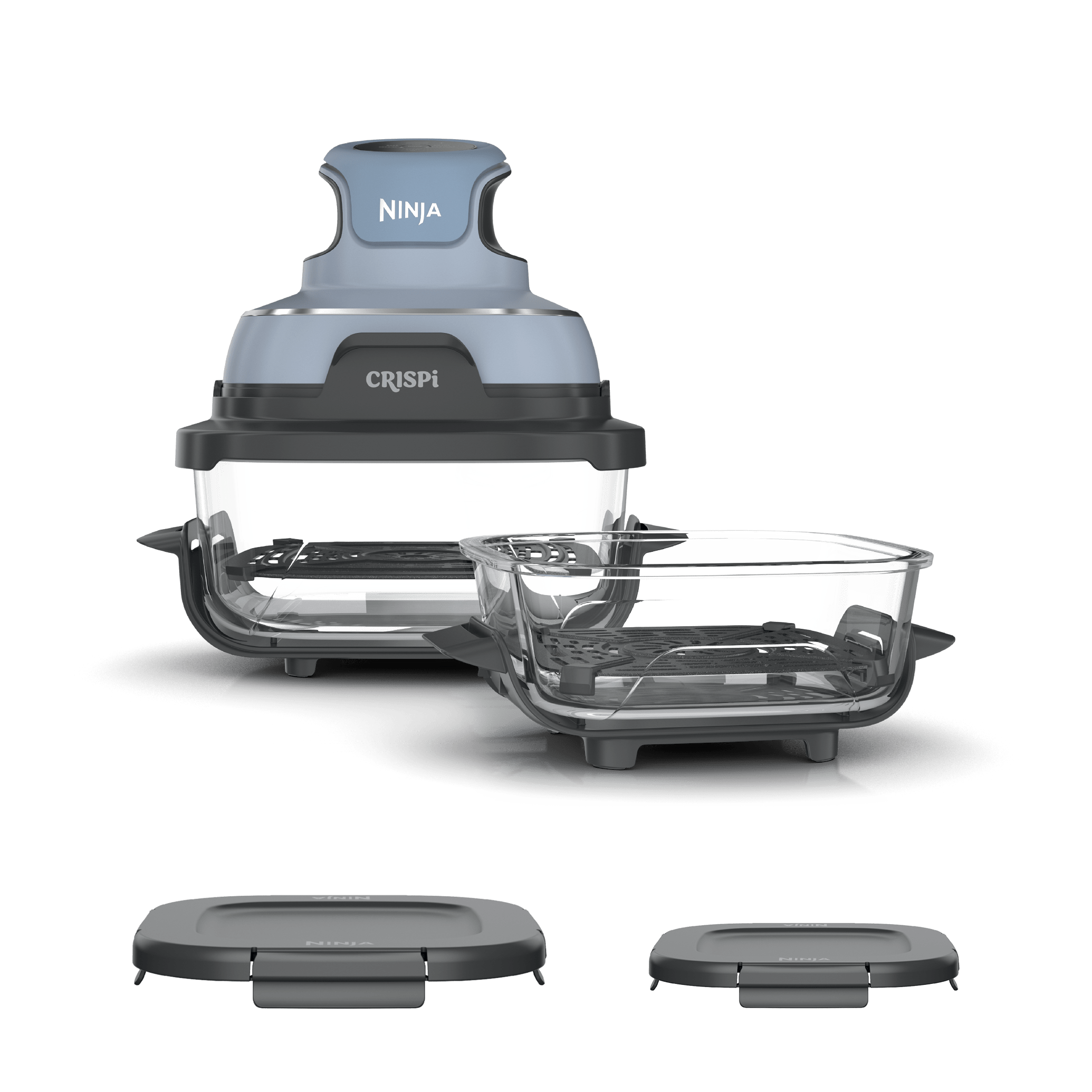 Ninja Crispi® 4-in-1 Portable Glass Air Fryer Cooking System ...