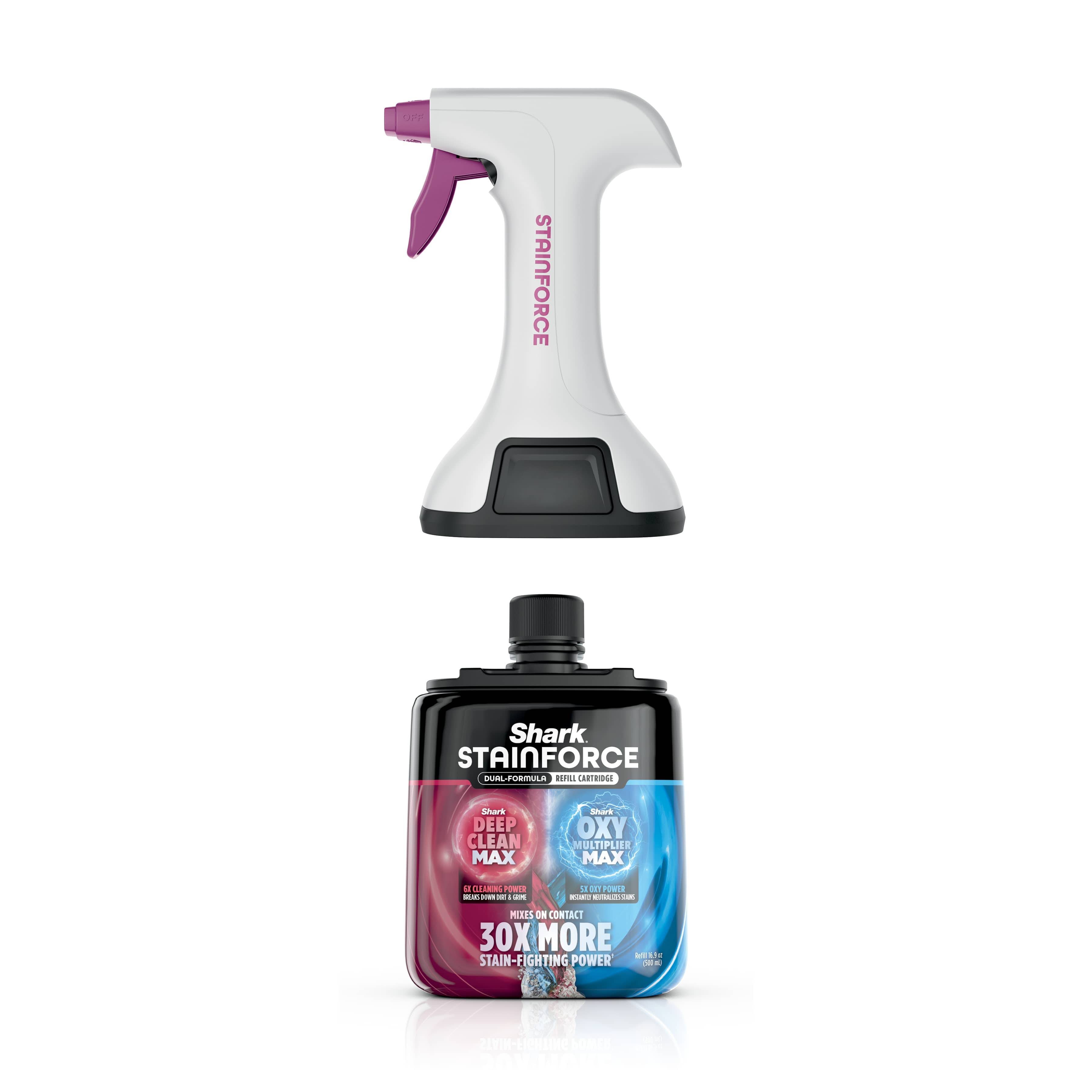 Shark StainForce Dual-Formula Refill Cartridge + Spray Head | SharkNinja
