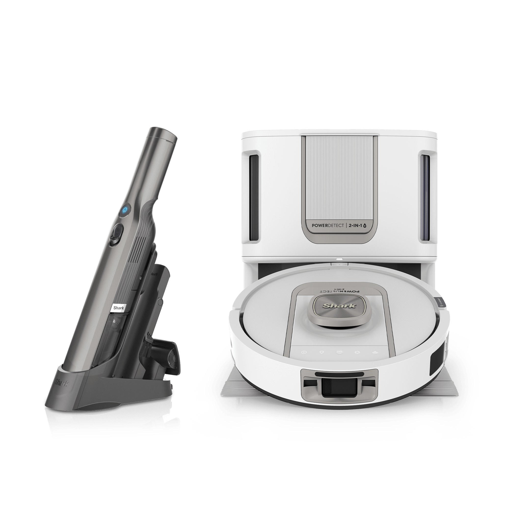 Shark® PowerDetect™ ThermaCharged Robot Vacuum & Mop 2-in-1, Heated Mop ...