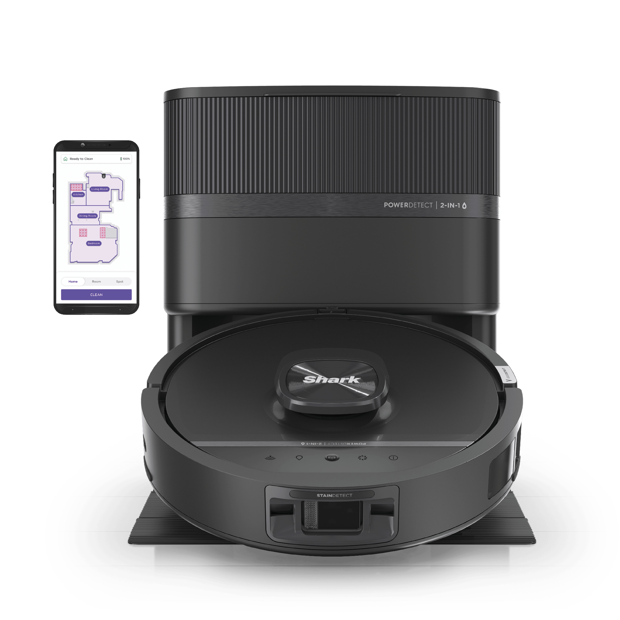 Shark® PowerDetect™ UV Reveal™ 2-In-1 Vac & Mop | SharkNinja
