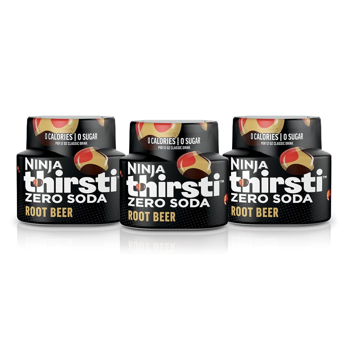 Ninja Thirsti™ ZERO SODA Root Beer Flavored Water Drops, 3 Pack ...