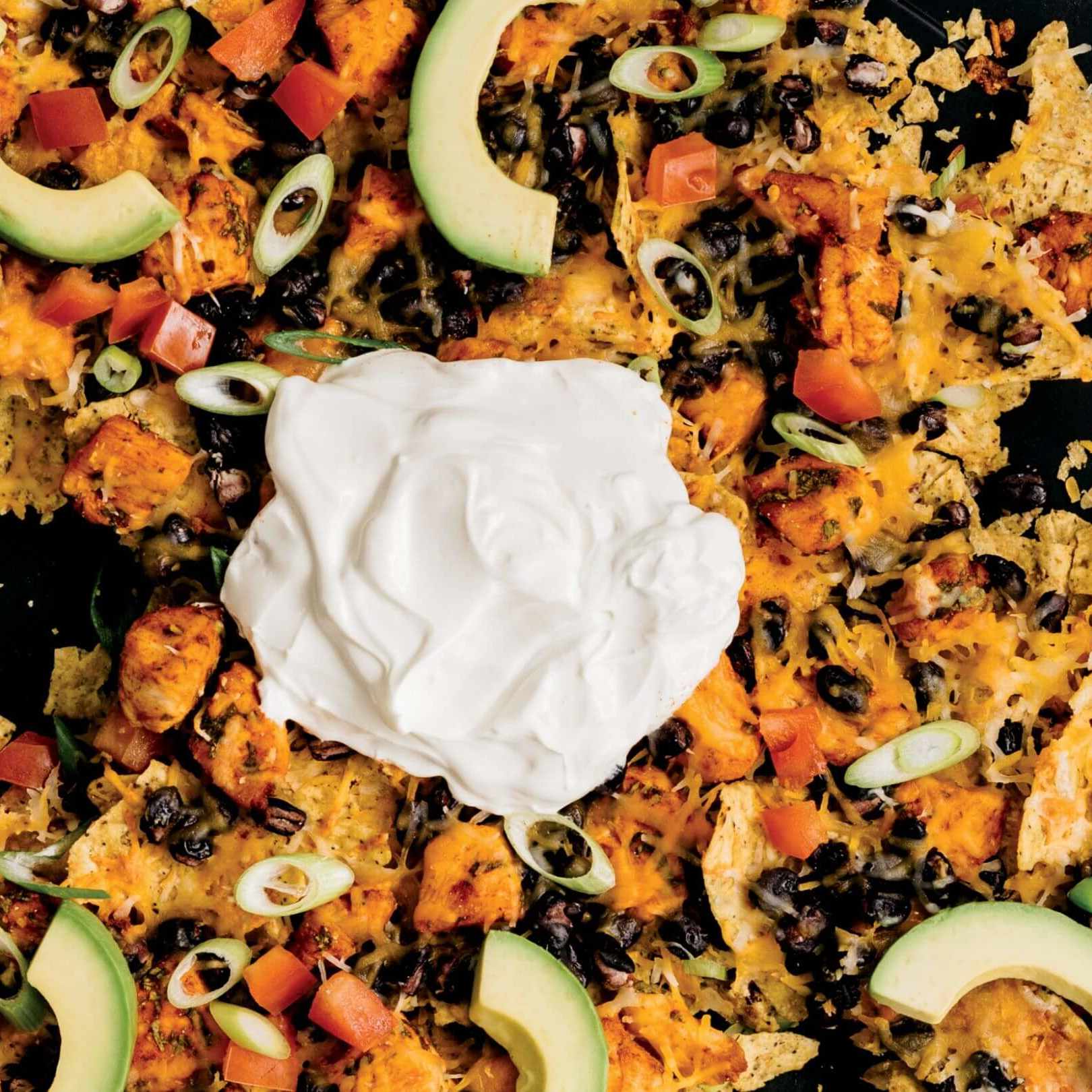 Cheesy Chicken Nachos - Ninja Test Kitchen