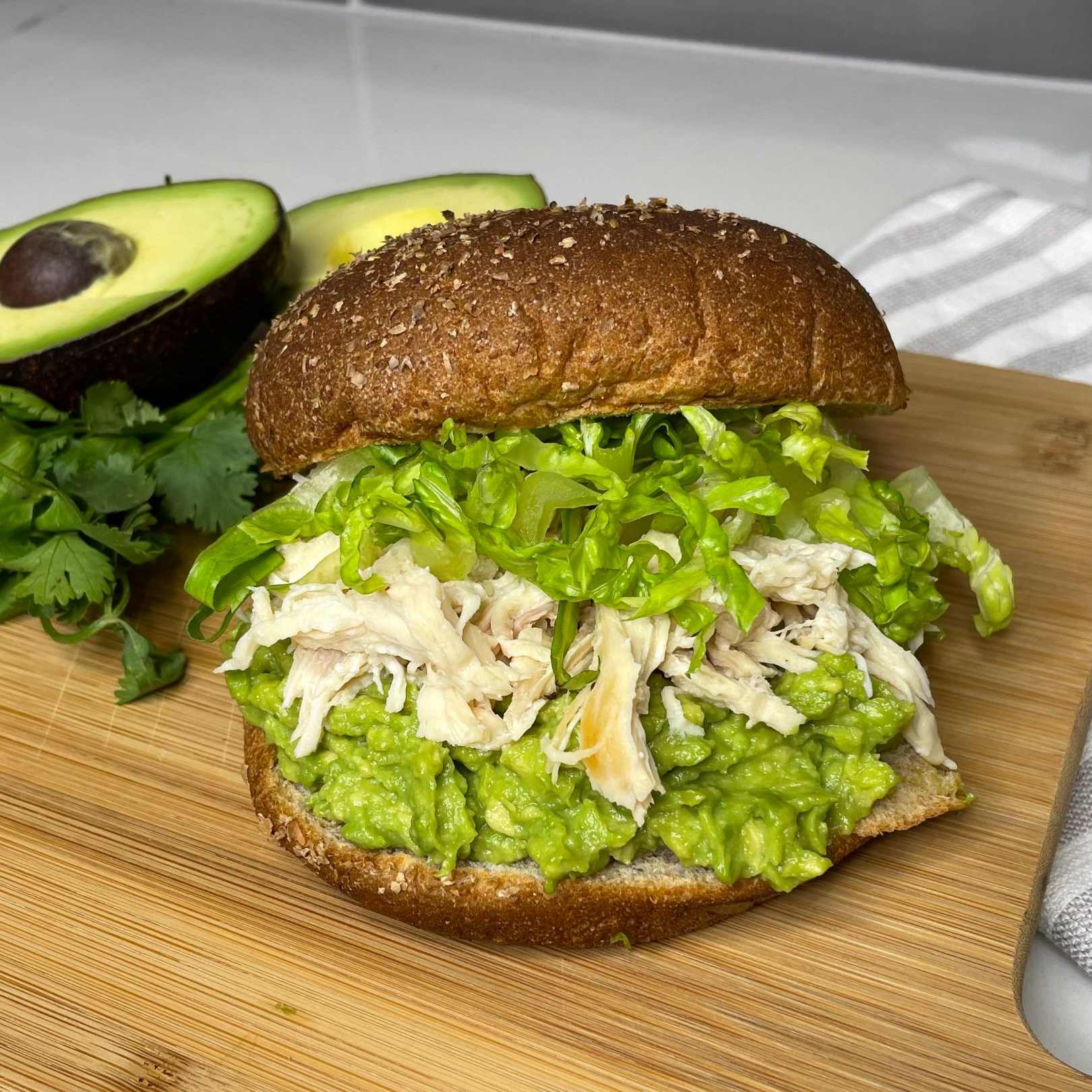 Chicken Barb Sandwiches - Ninja Test Kitchen