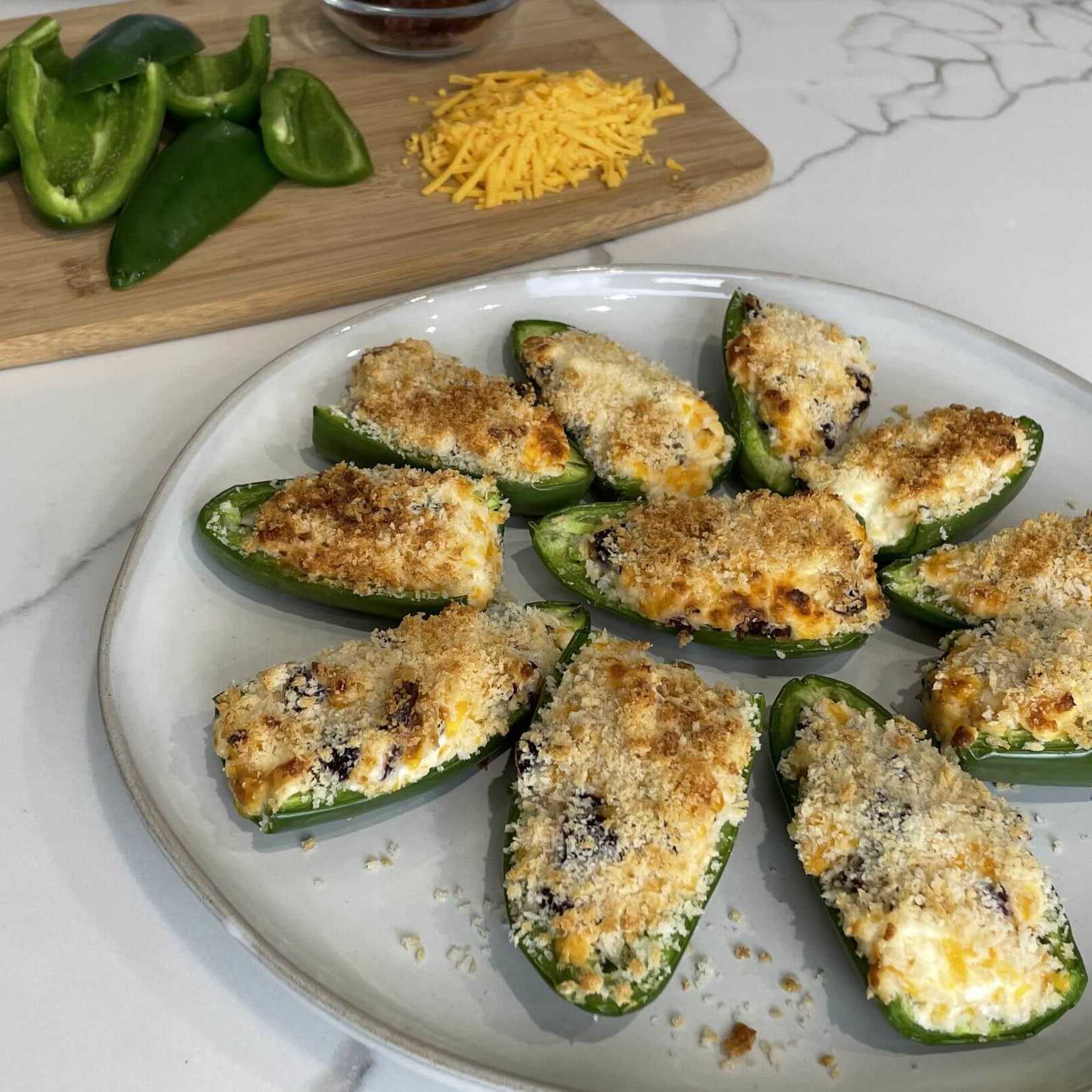 Cranberry Cheddar Jalapeno Poppers - Ninja Test Kitchen