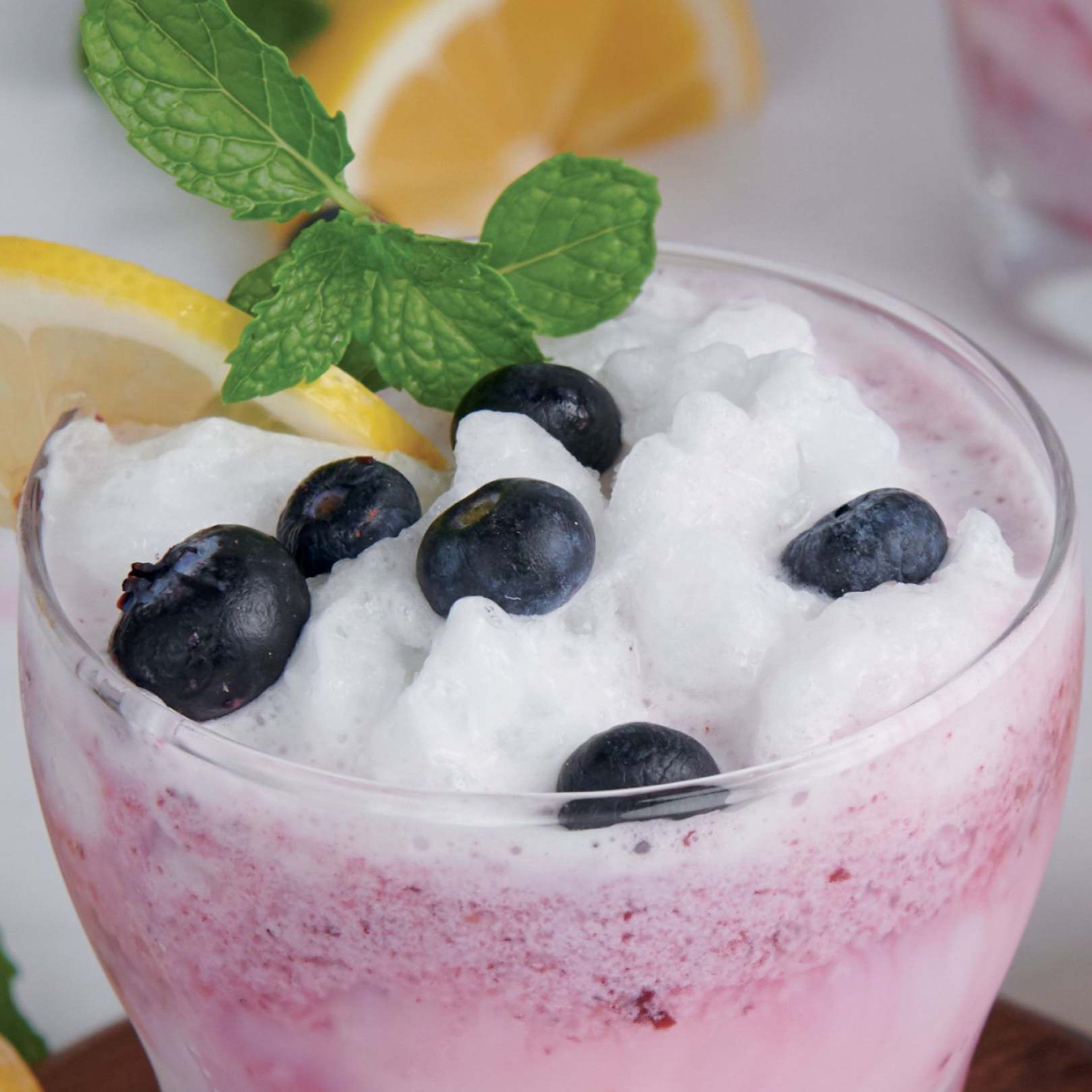 Frozen Blueberry Lemonade - Ninja Test Kitchen