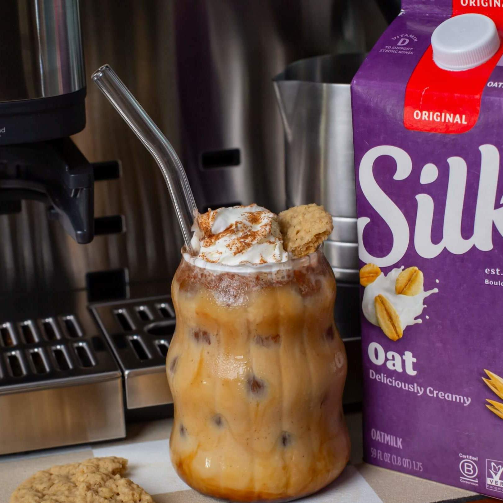 Silk® Iced Oatmeal Cookie Latte - Ninja Test Kitchen