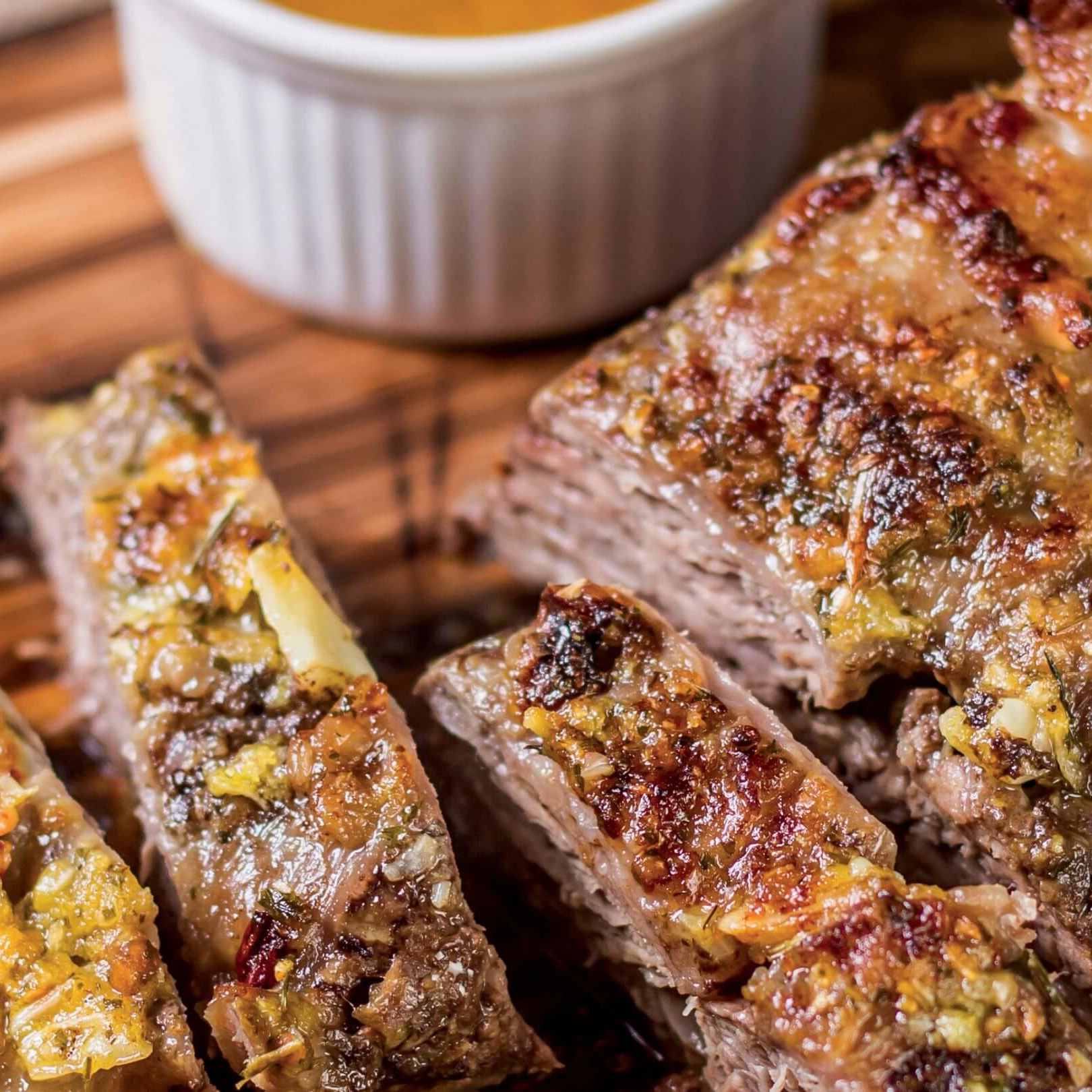 Mustard Crusted Roast Beef - Ninja Test Kitchen